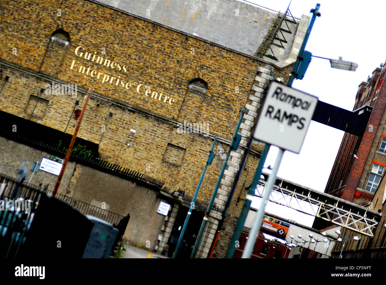 A view to the Guinness Enterprise Centre in Dublin Stock Photo - Alamy