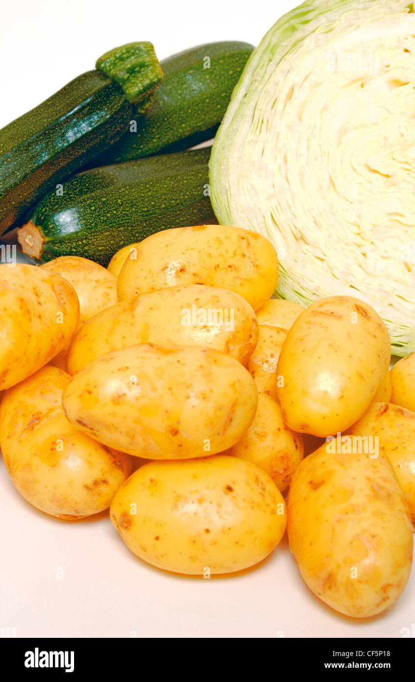 Close up of fresh vegetables Stock Photo - Alamy