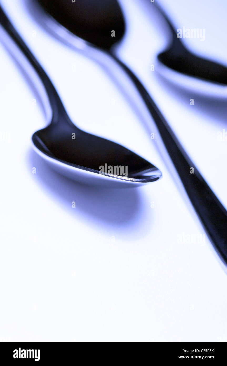 3 spoons hi-res stock photography and images - Alamy