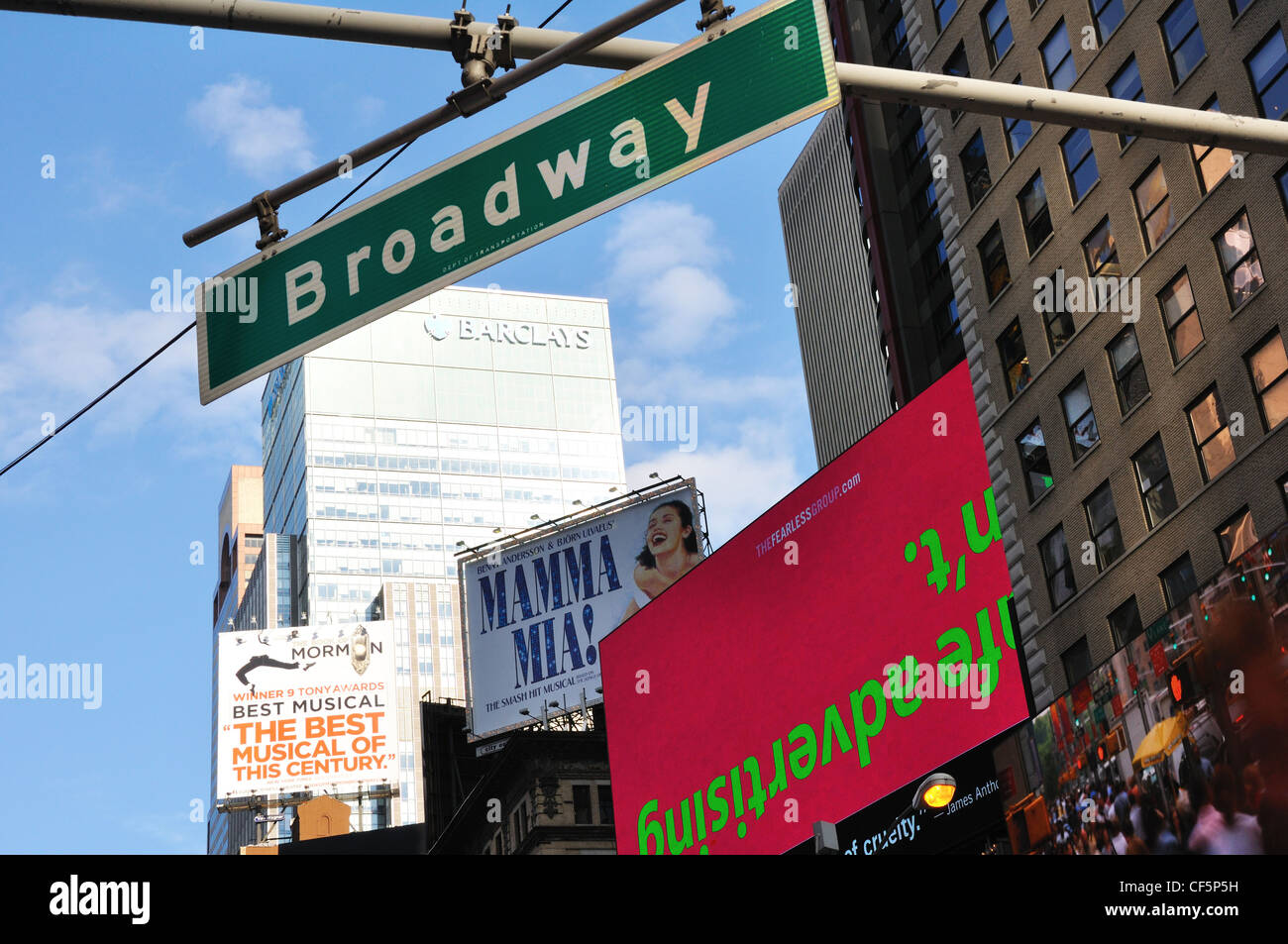 Broadway, Manhattan, New York City, USA Stock Photo - Alamy