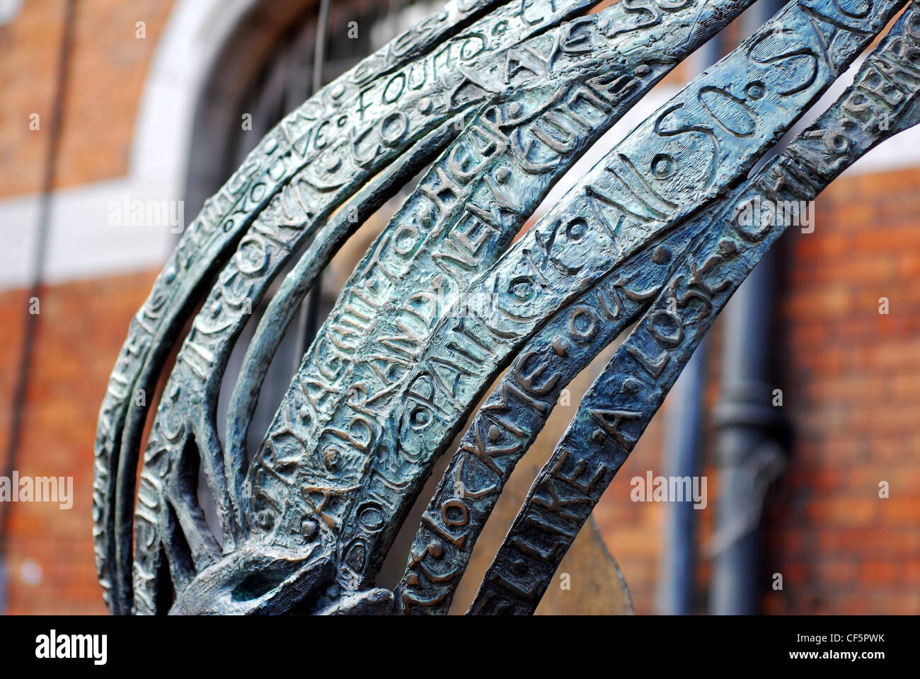 Text sculptures hi-res stock photography and images - Alamy