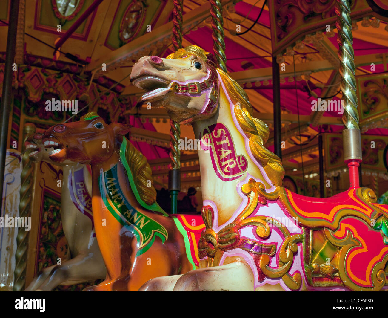 Merry Go Round Horses High Resolution Stock Photography and Images - Alamy