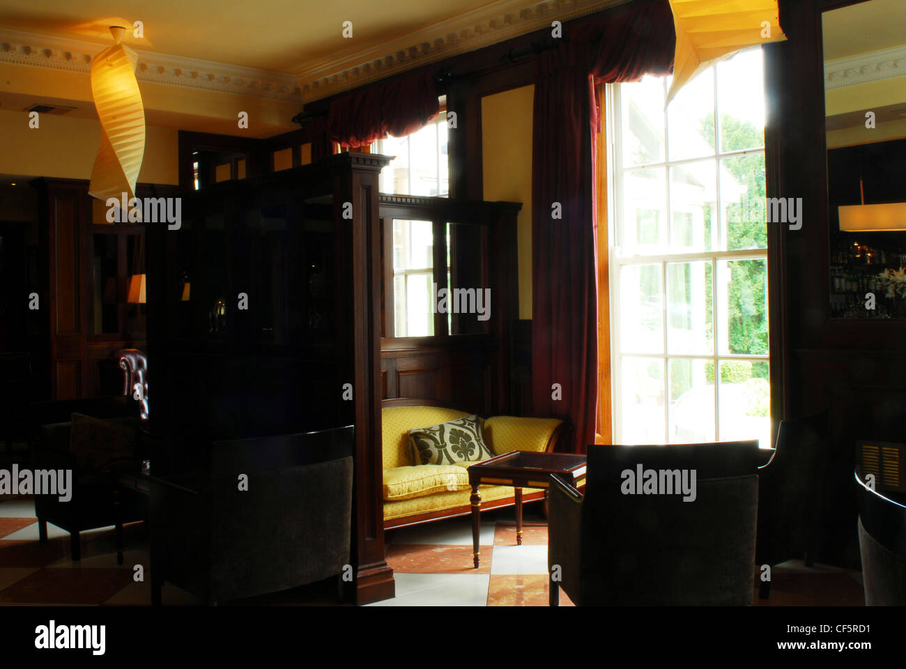 The lounge area of the Hayfield Manor Hotel in Cork Stock Photo - Alamy