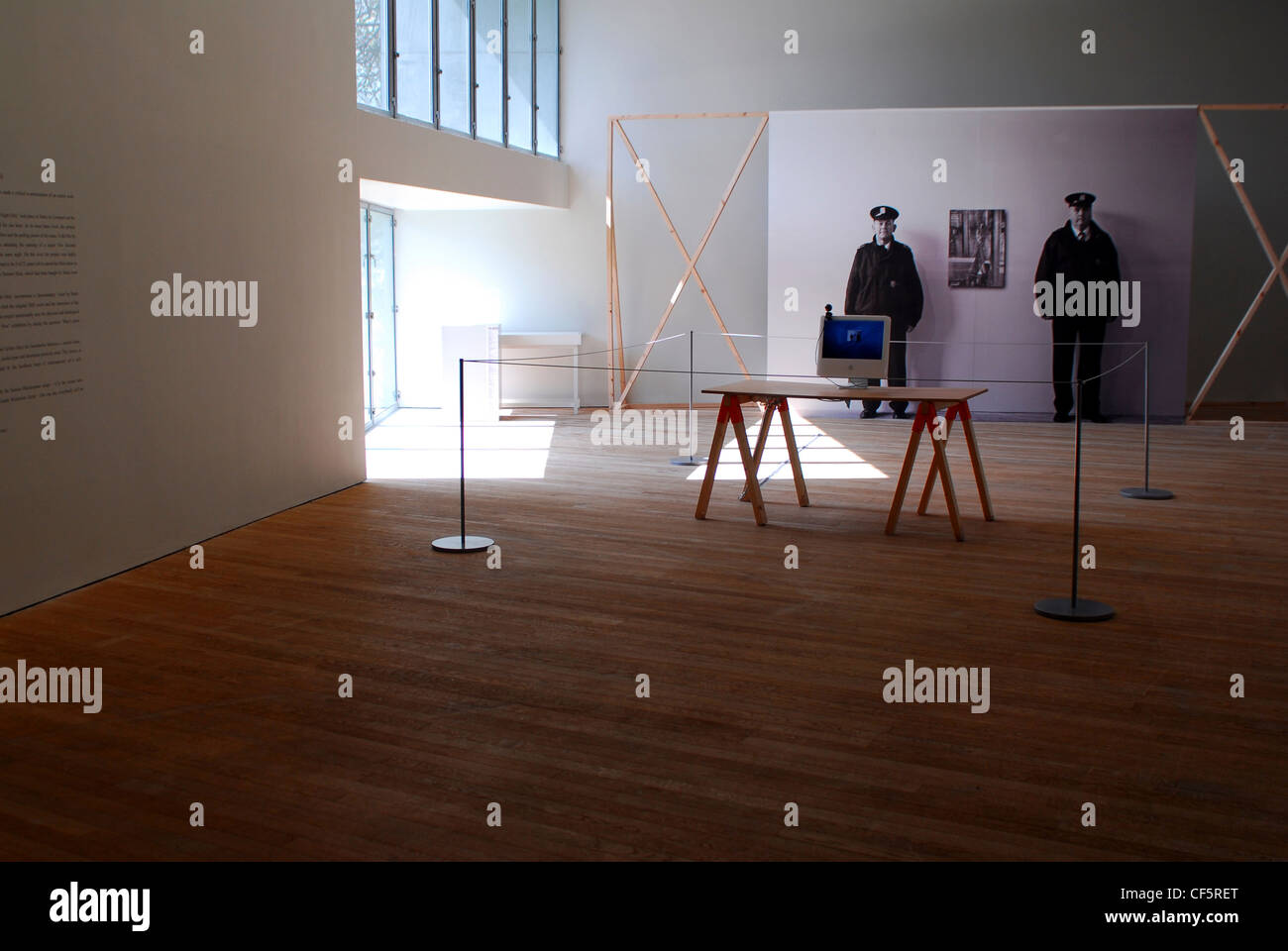 Exhibition space at the Lewis Glucksman Gallery in Cork Stock Photo - Alamy