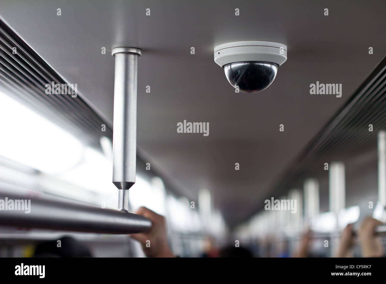 Monitor in subway Stock Photo - Alamy