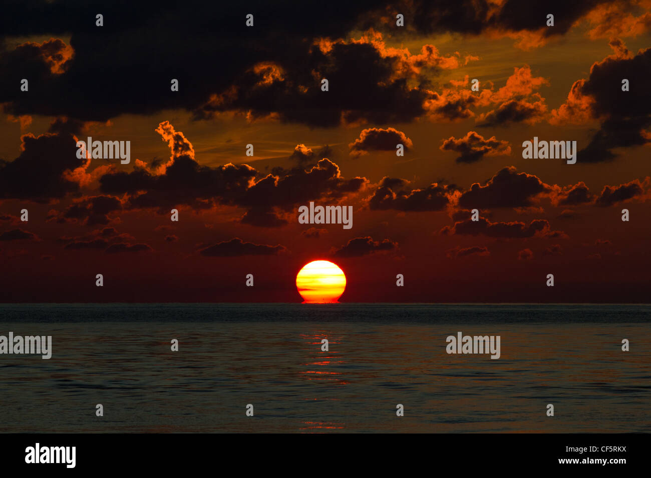 Sunrise in the Bahamas Stock Photo - Alamy