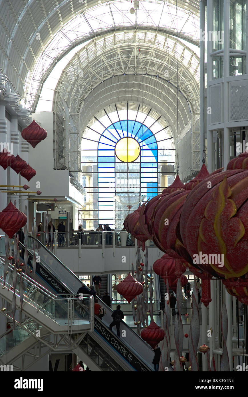 The atrium of the Bentall Centre in Kingston upon Thames Stock Photo ...