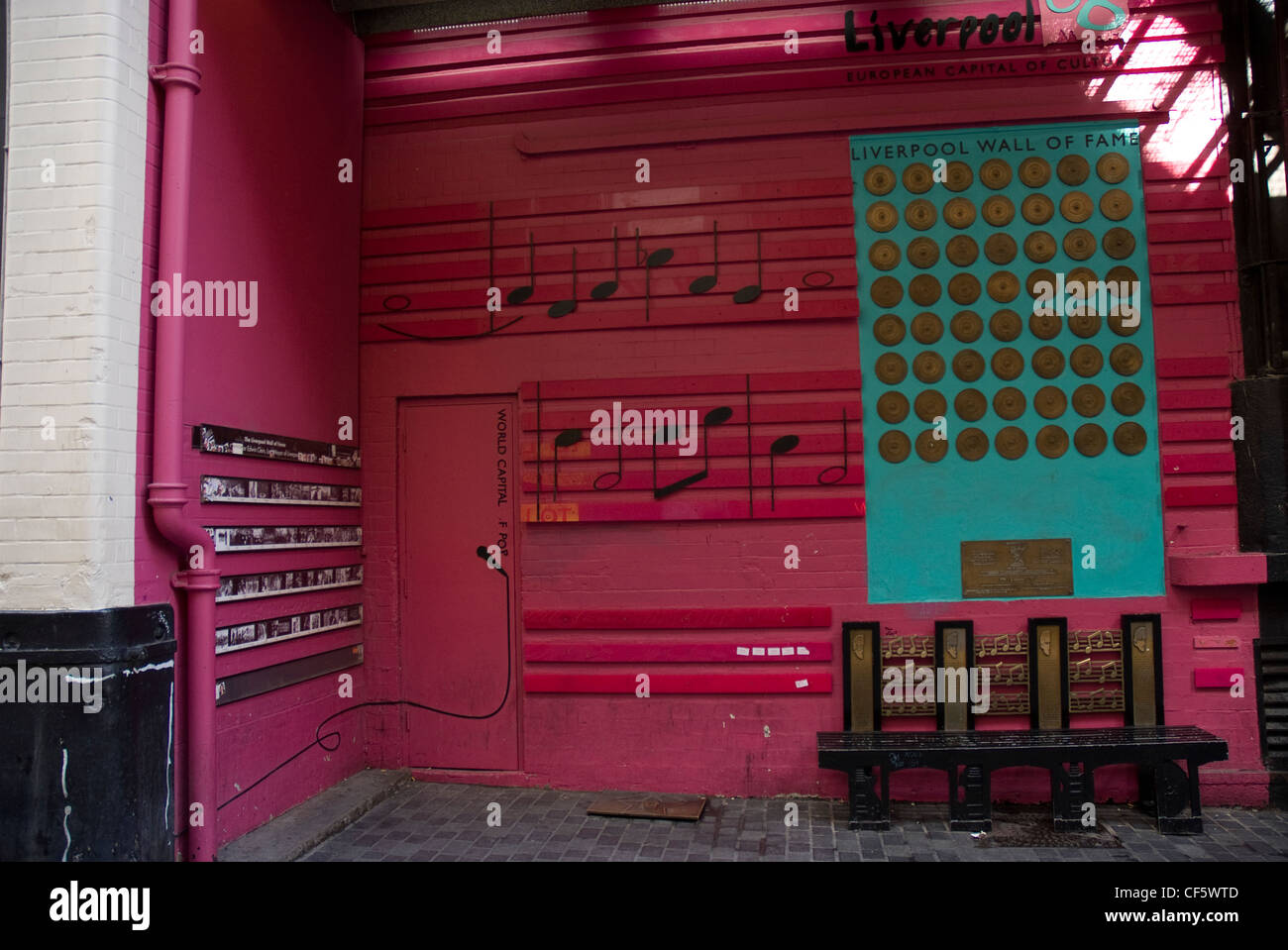 Liverpool wall of fame hi-res stock photography and images - Alamy