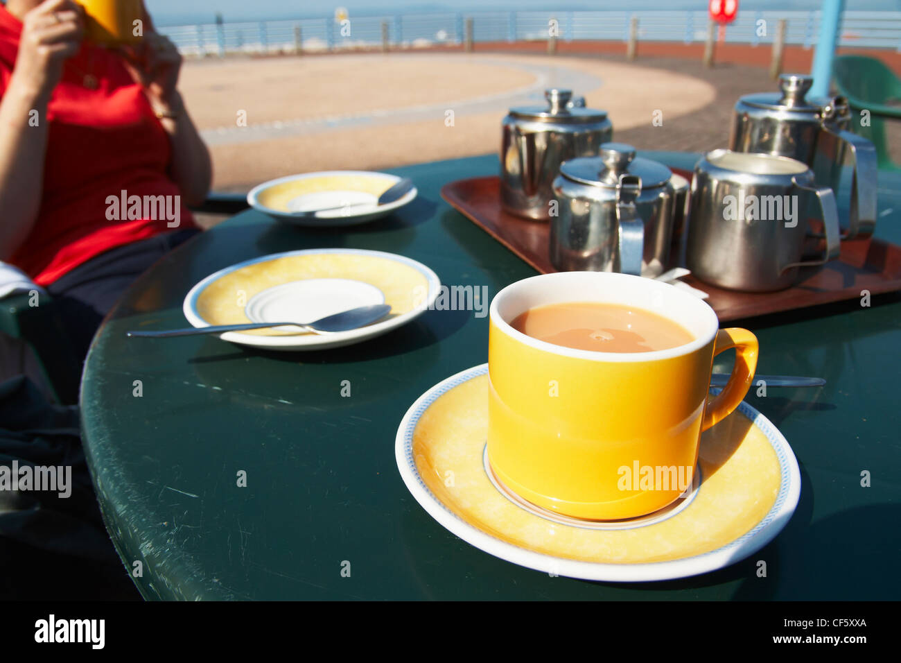 Afternoon tea on the beach hi-res stock photography and images - Alamy