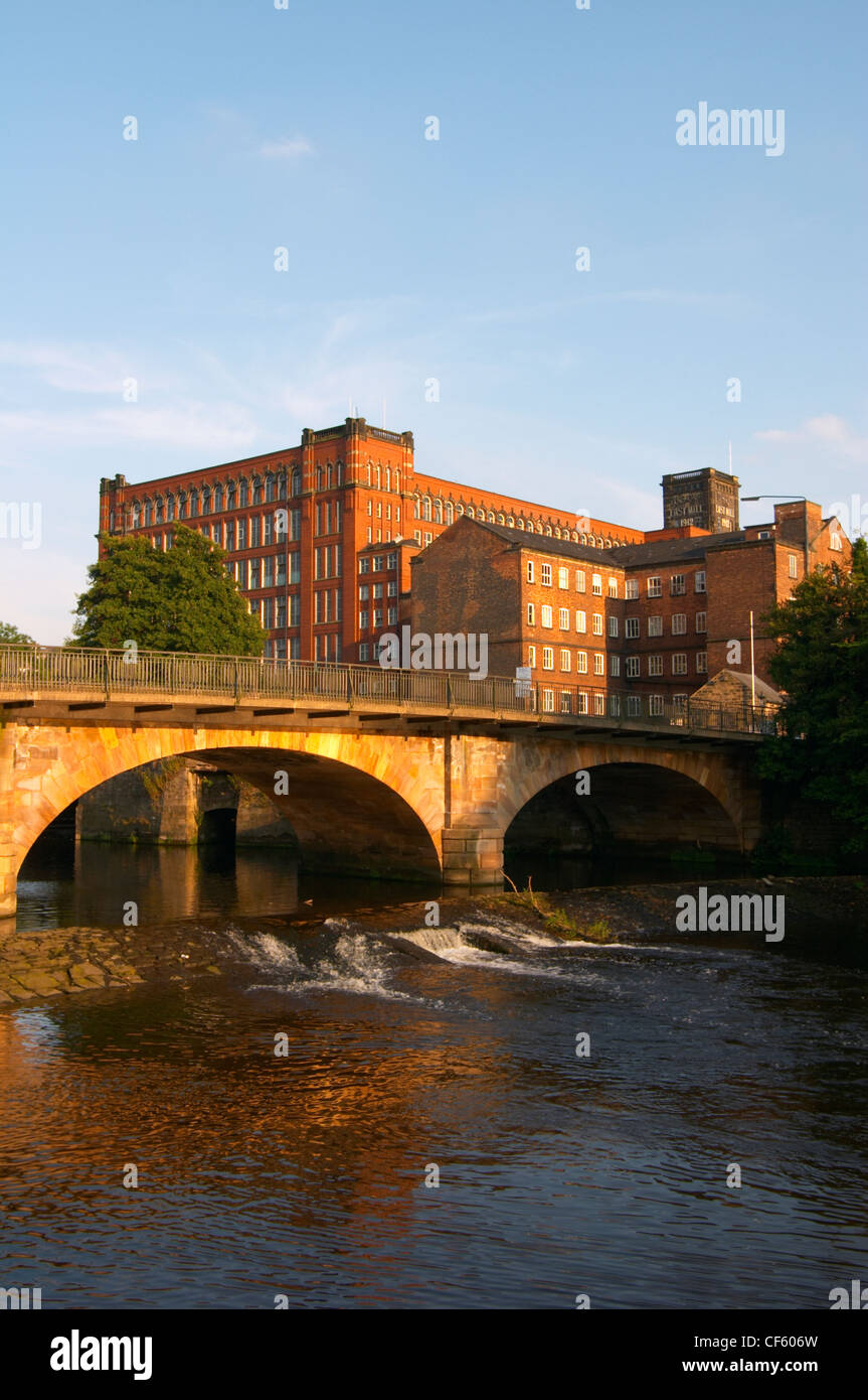 The Old Mill at Belper on the River Derwent Stock Photo - Alamy