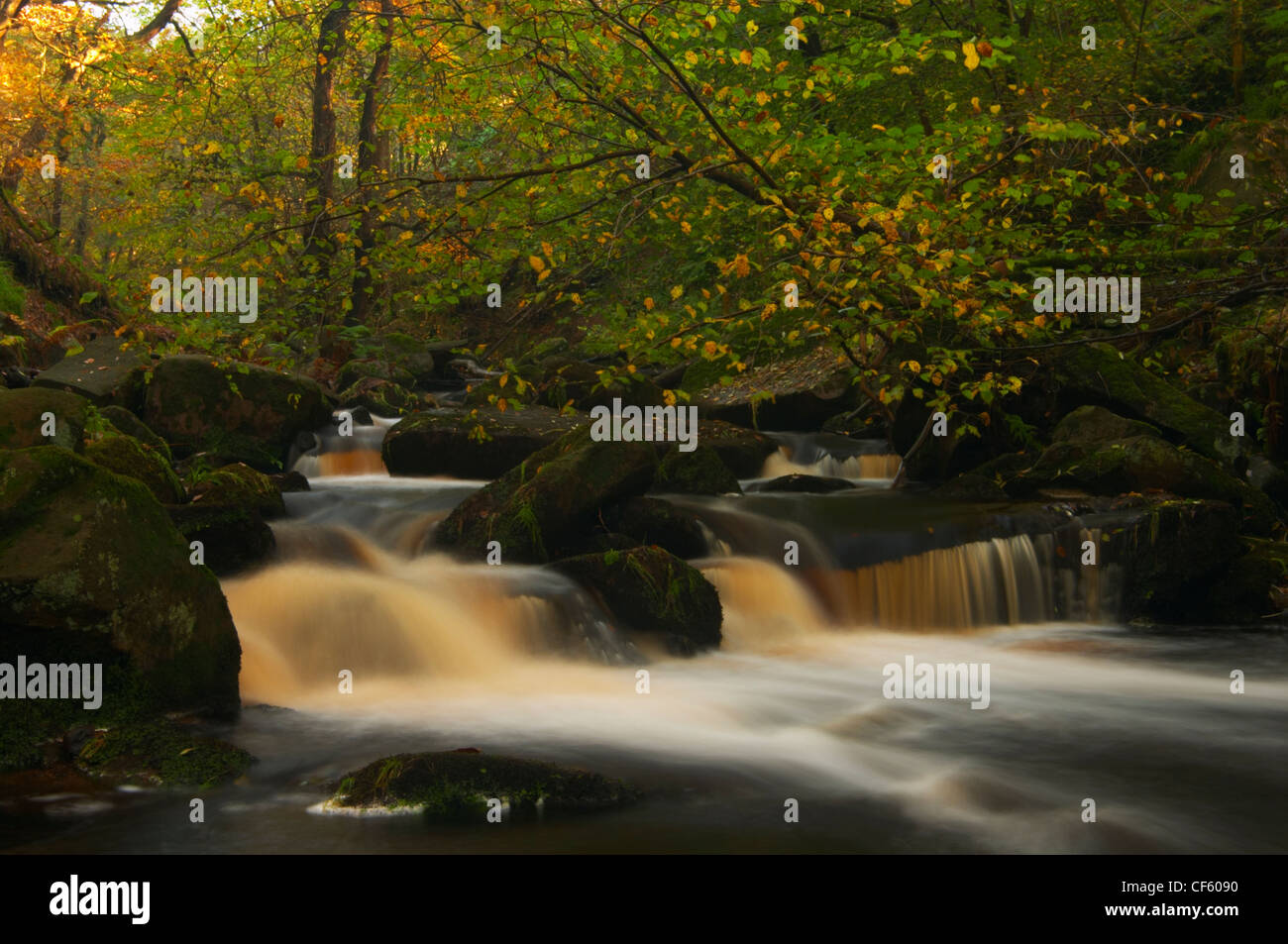 A view of Burbage Brook Stock Photo - Alamy