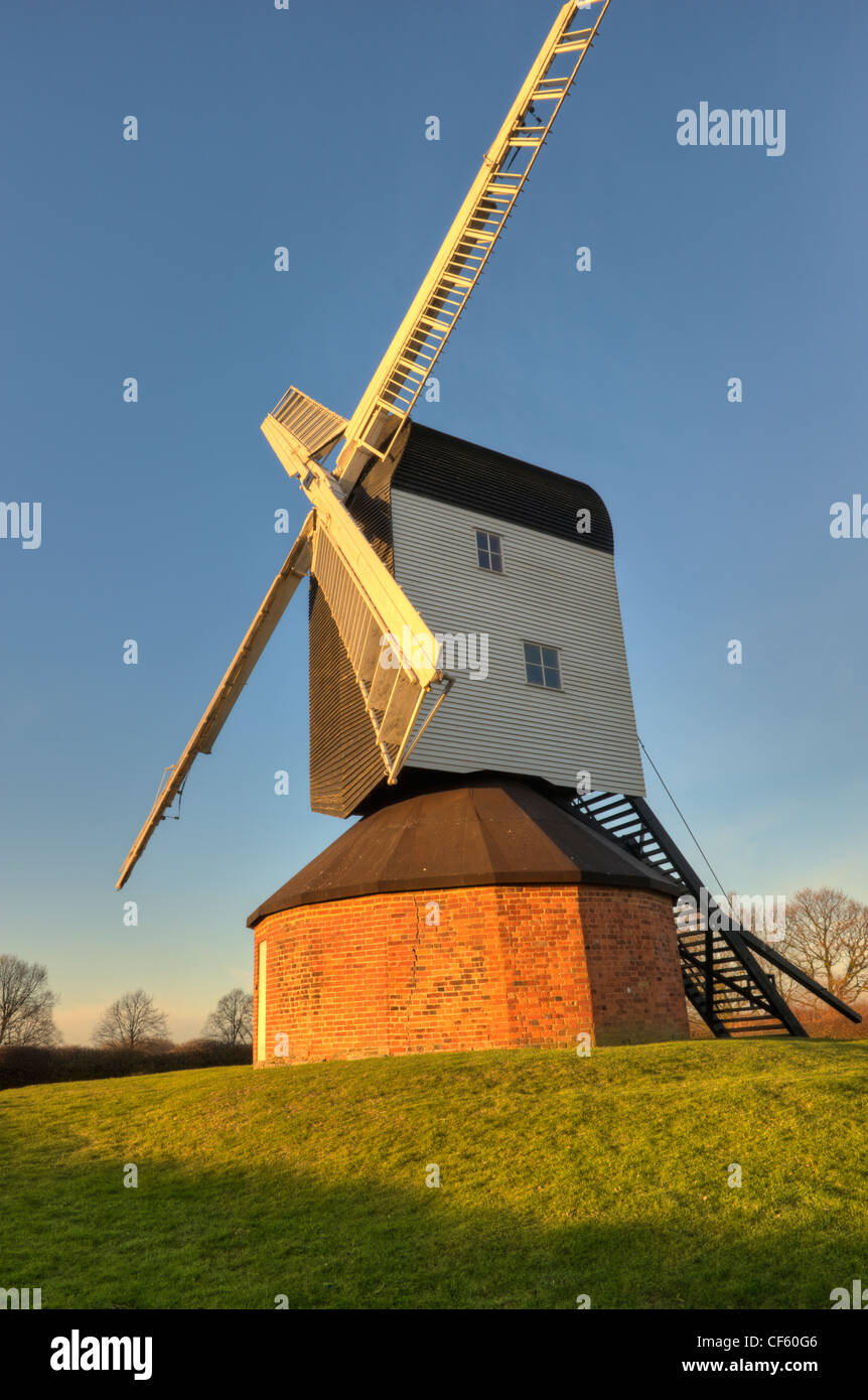 Mountnessing Windmill, built in 1807, is a traditional post mill that ...