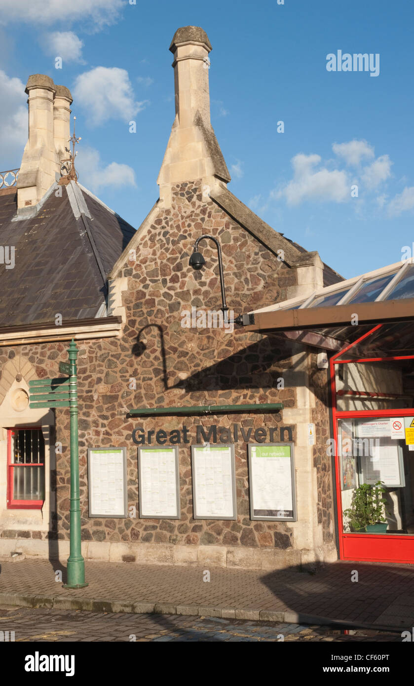 Great Malvern Railway Station Stock Photo - Alamy