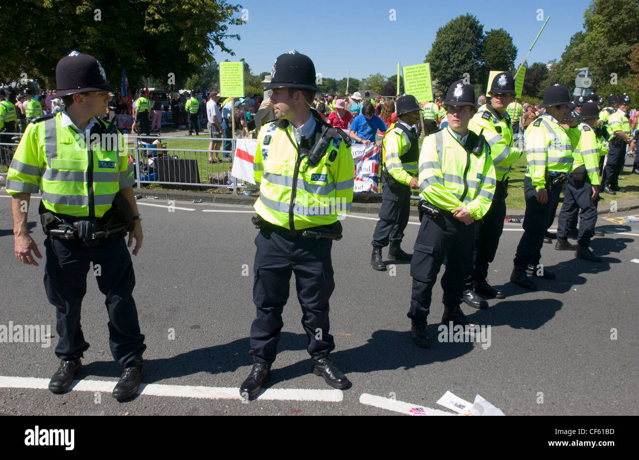 Brighton police protest hi-res stock photography and images - Alamy