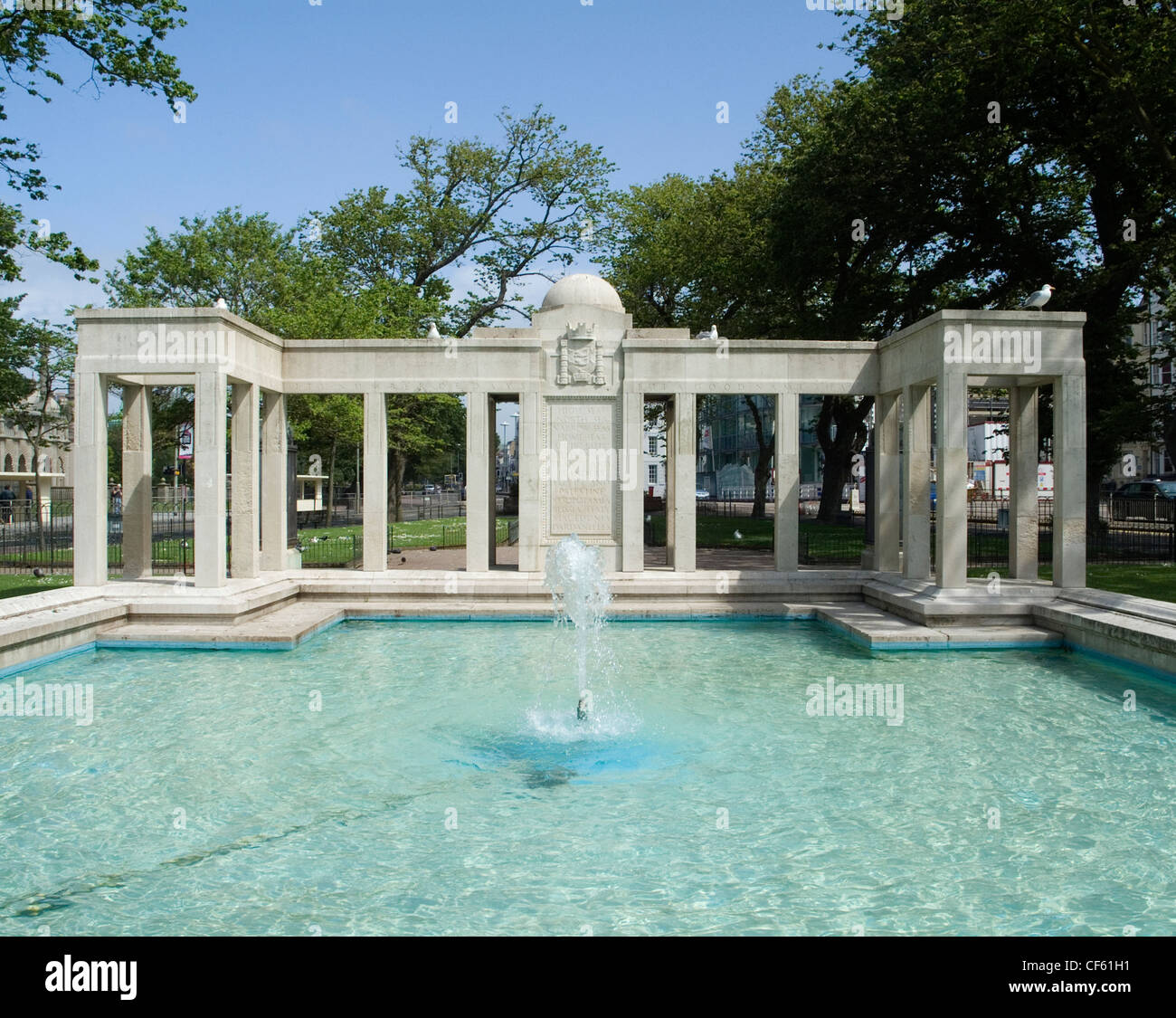 A view of the War Memorial in Brighton Stock Photo - Alamy