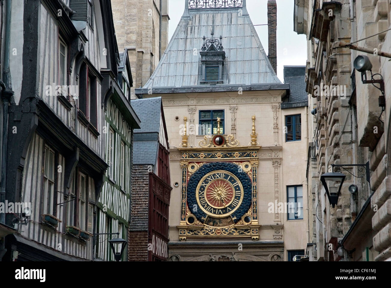 Medieval french clock hi-res stock photography and images - Alamy