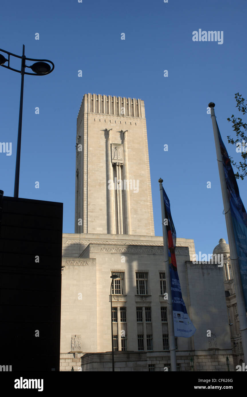 The Ornate Art Deco Building and Ventilation Shaft of the Mersey Tunnel ...