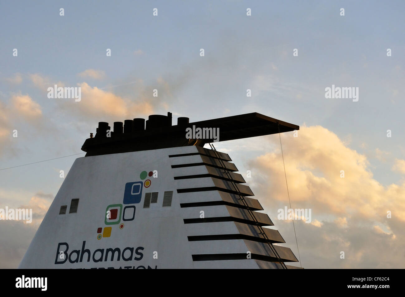 Cruise ship funnel hi-res stock photography and images - Alamy