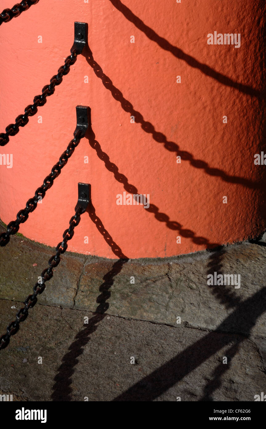 Red Pillar, Mersey Docks, Liverpool, GB Stock Photo - Alamy