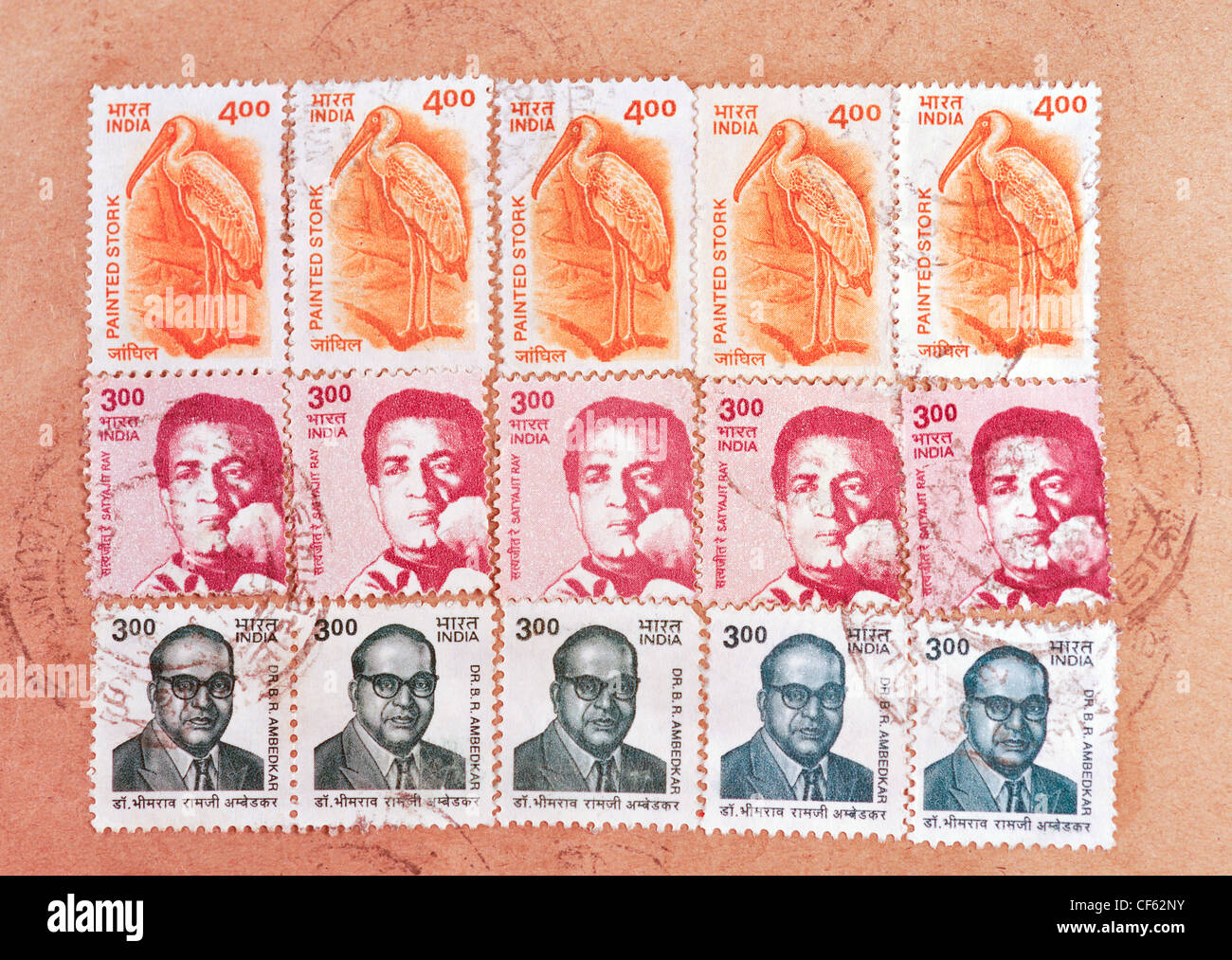 Indian Postage Stamp High Resolution Stock Photography and Images - Alamy