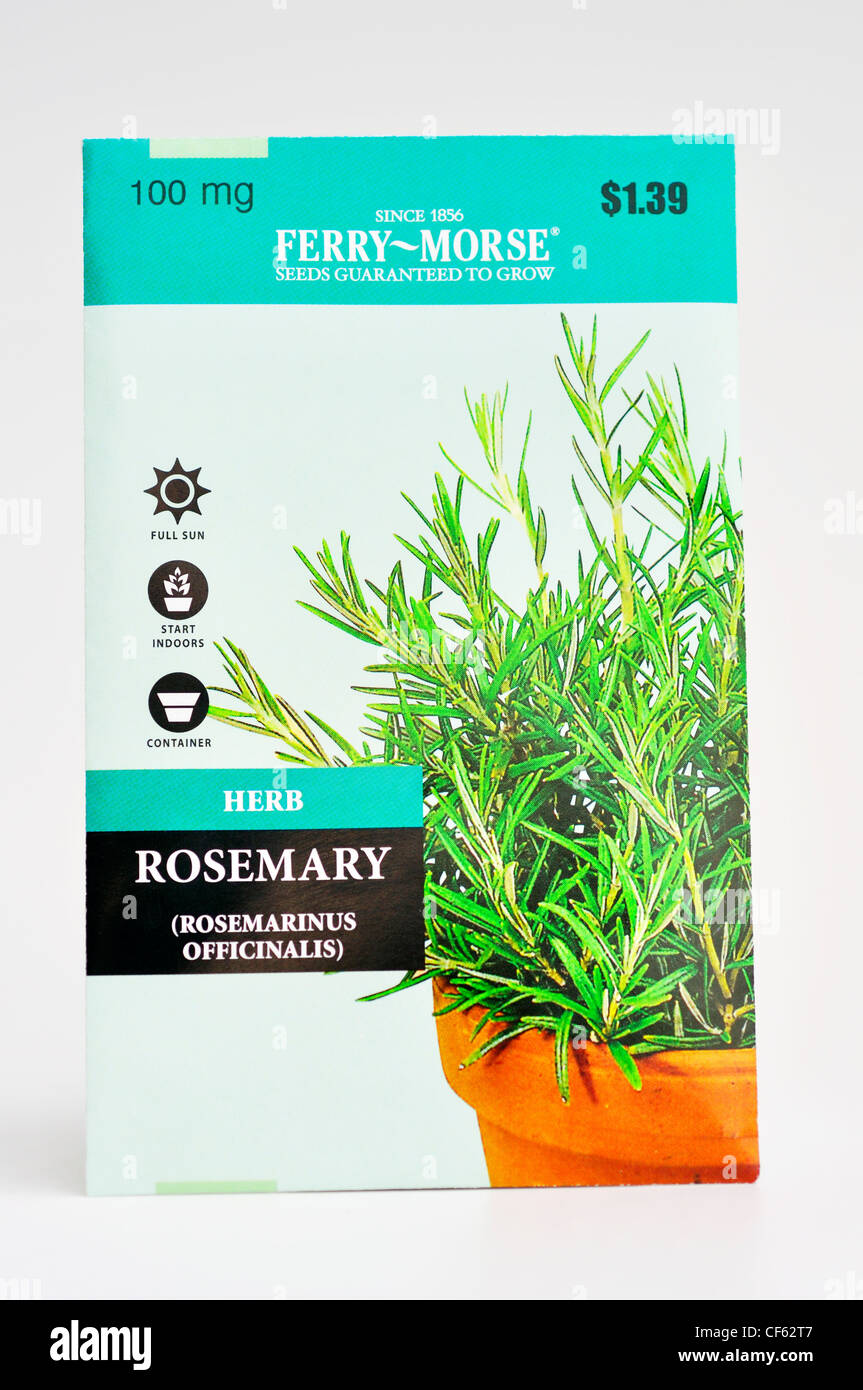 Herb seeds packets cut out hi-res stock photography and images - Alamy