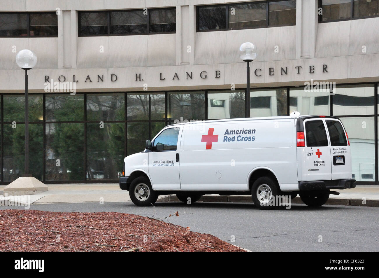 Red Cross vehicles, USA Stock Photo - Alamy