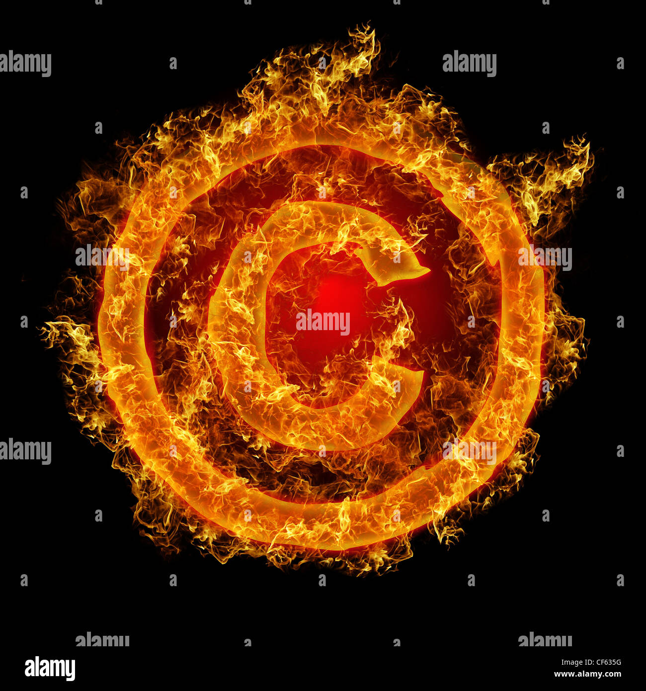 Copyright symbol pattern on grunge hi-res stock photography and images ...