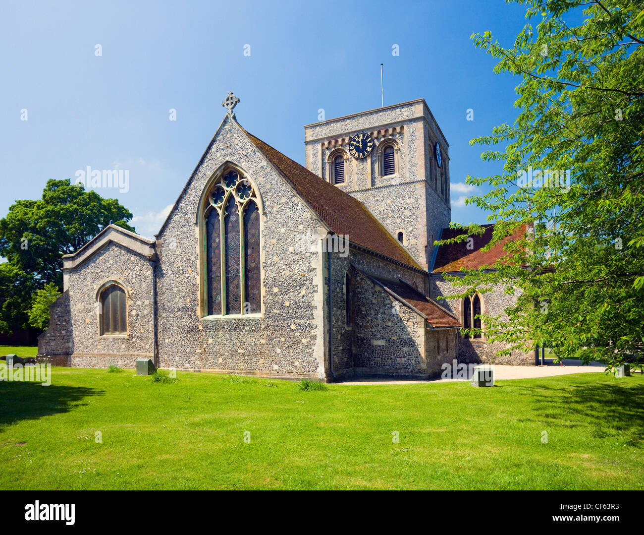 The Norman church of St Mary's built around about 1130-40 although ...