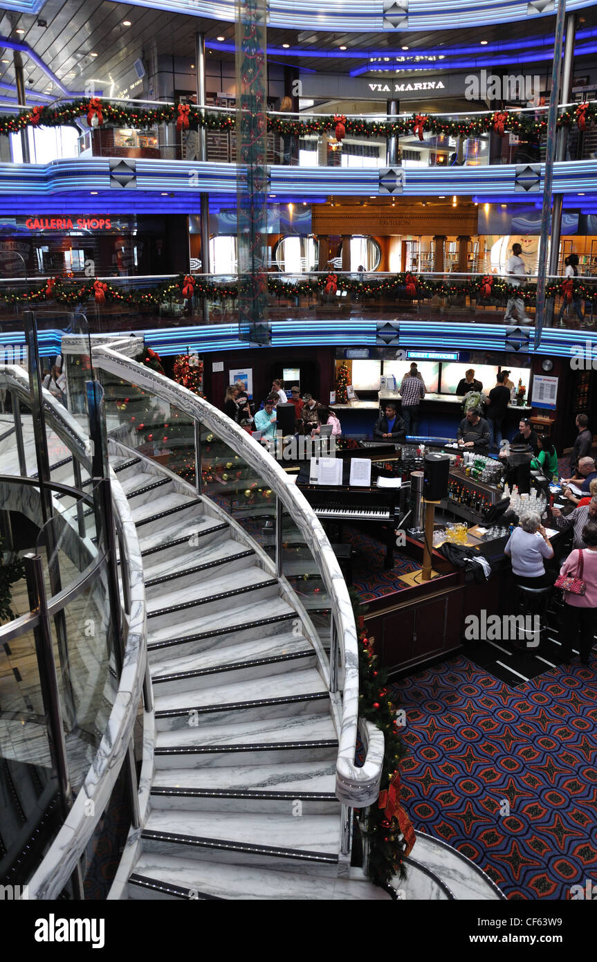 Cruise ship interior Stock Photo - Alamy
