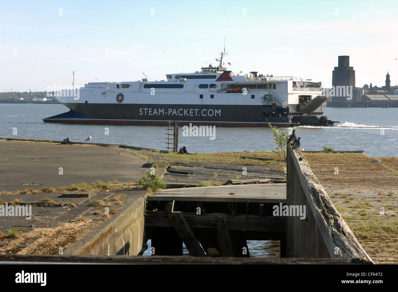 Port of Liverpool England Stock Photo - Alamy