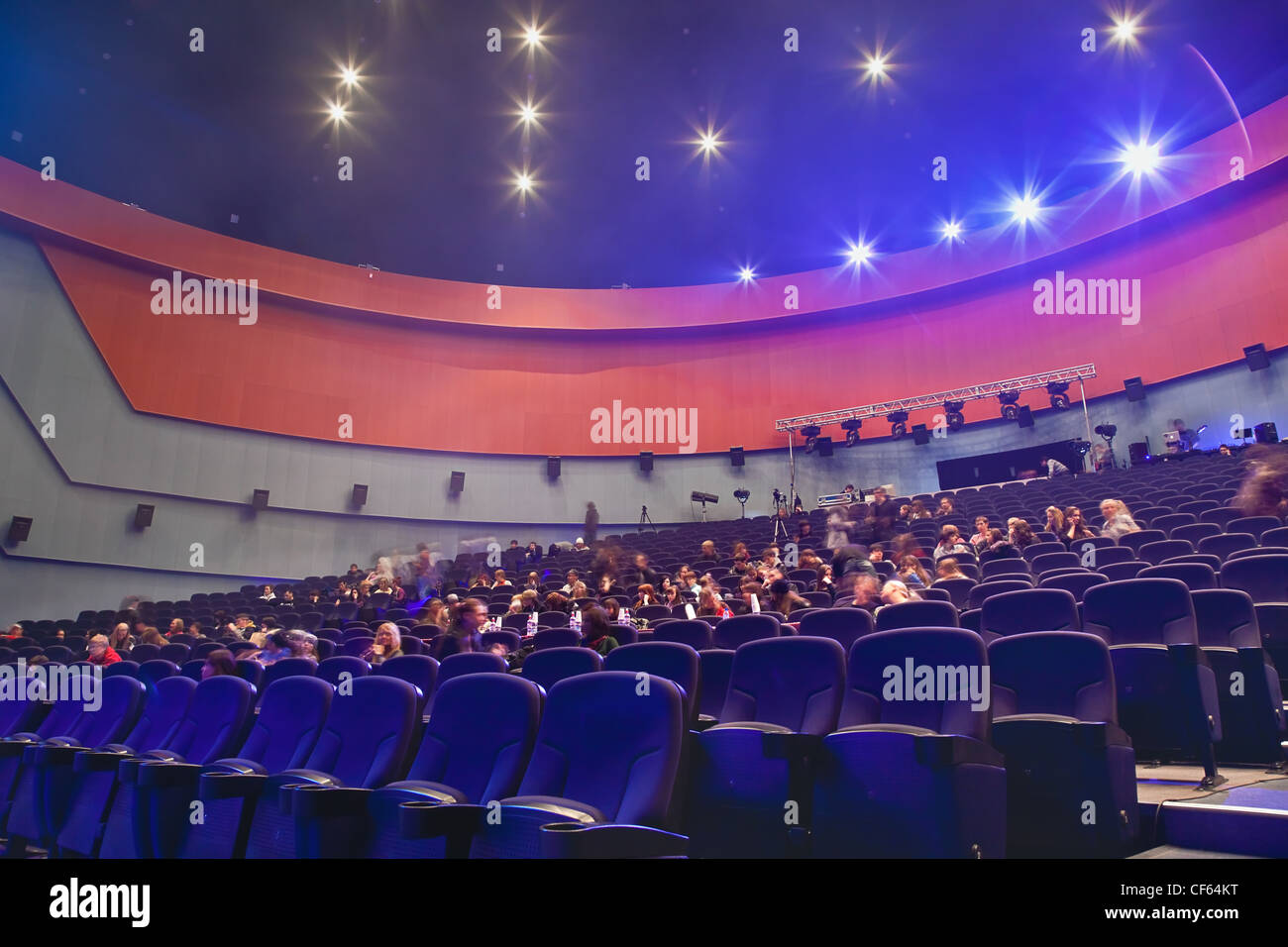 MOSCOW тАУ MARCH 27 Concert Hall Mir some people before contest Hip Hop ...