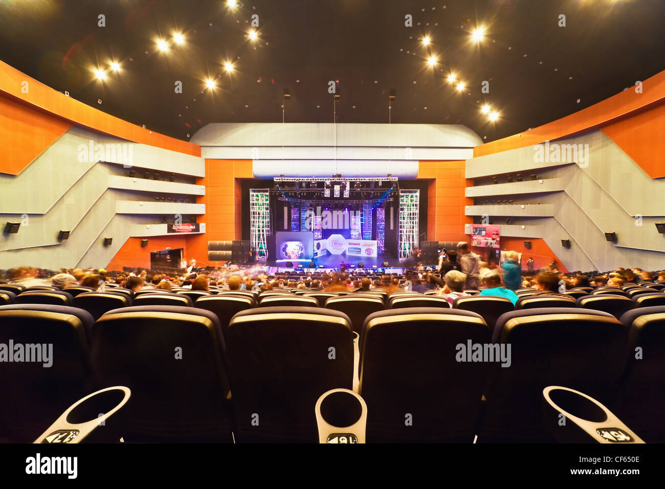 MOSCOW тАУ MARCH 27 Concert hall people contest Hip Hop International ...