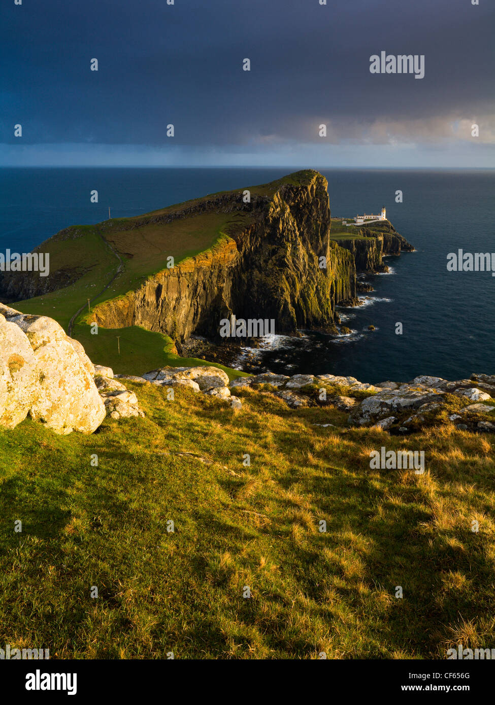 The most westerly point on the island of great britain hi-res stock ...
