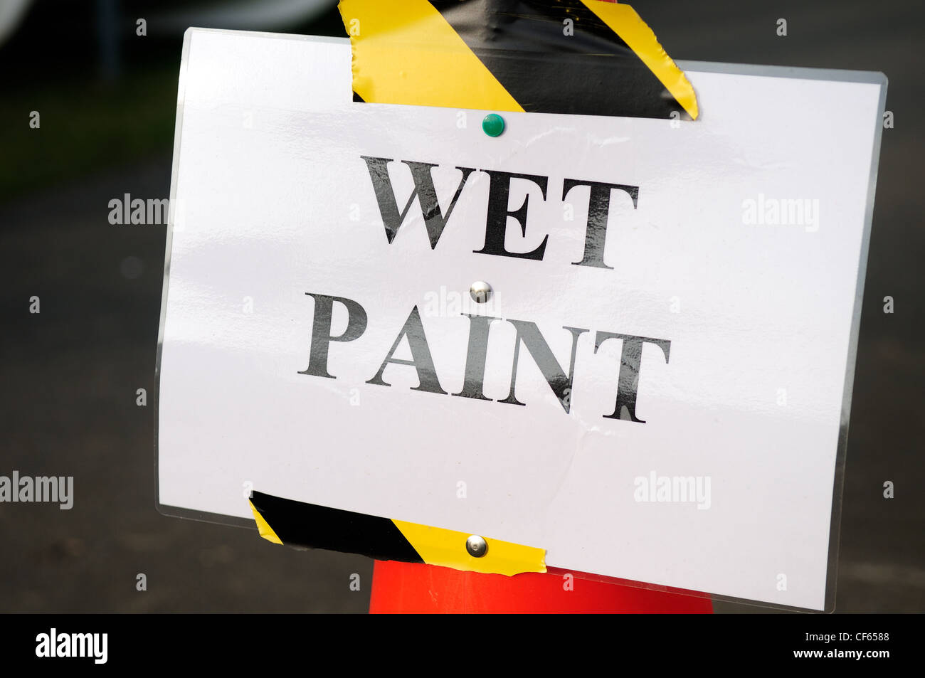 Manual notice sign hi-res stock photography and images - Alamy