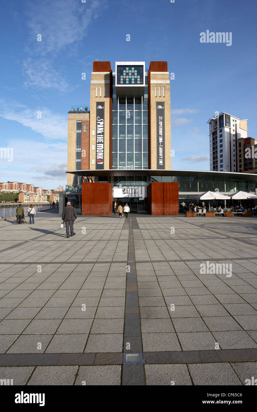 Baltic Centre for Contemporary Art. The building is a converted 1950s ...