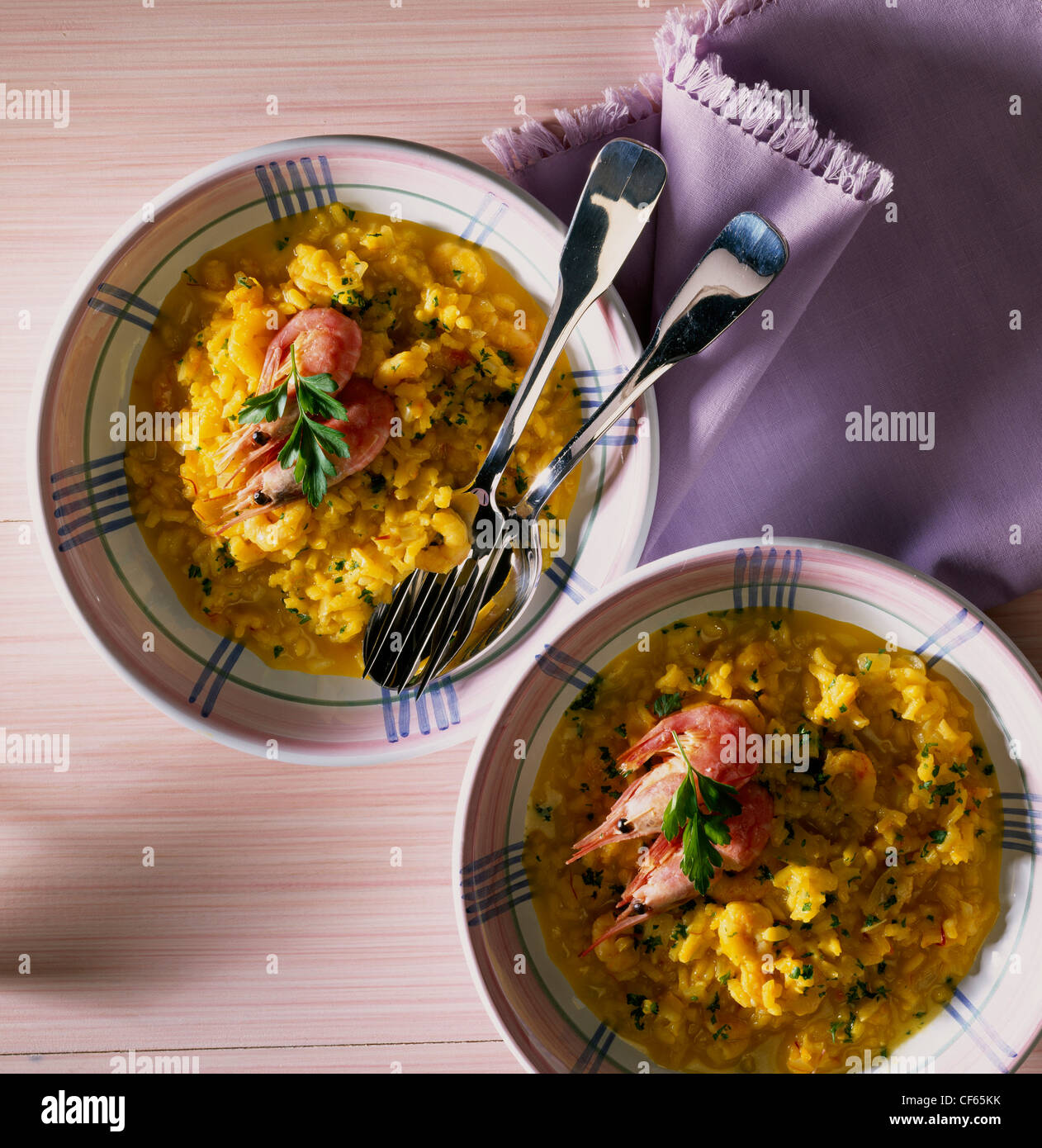 Shrimp and Saffron Risotto Serves Ingredients tb butter, tbs virgin ...