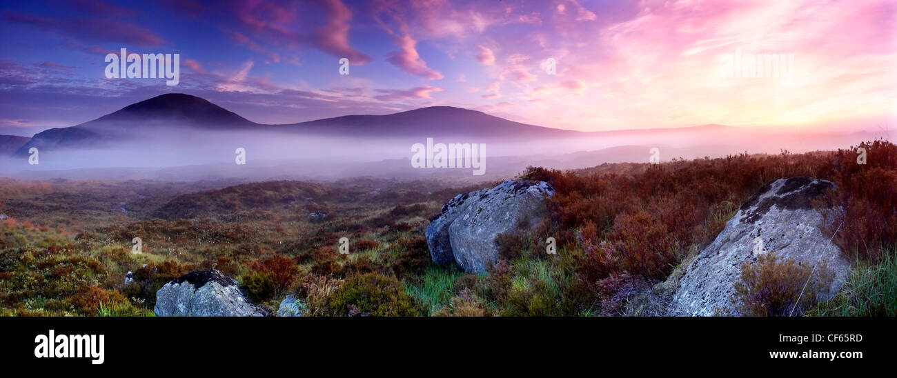 Dawn at Rannoch Moor Stock Photo - Alamy