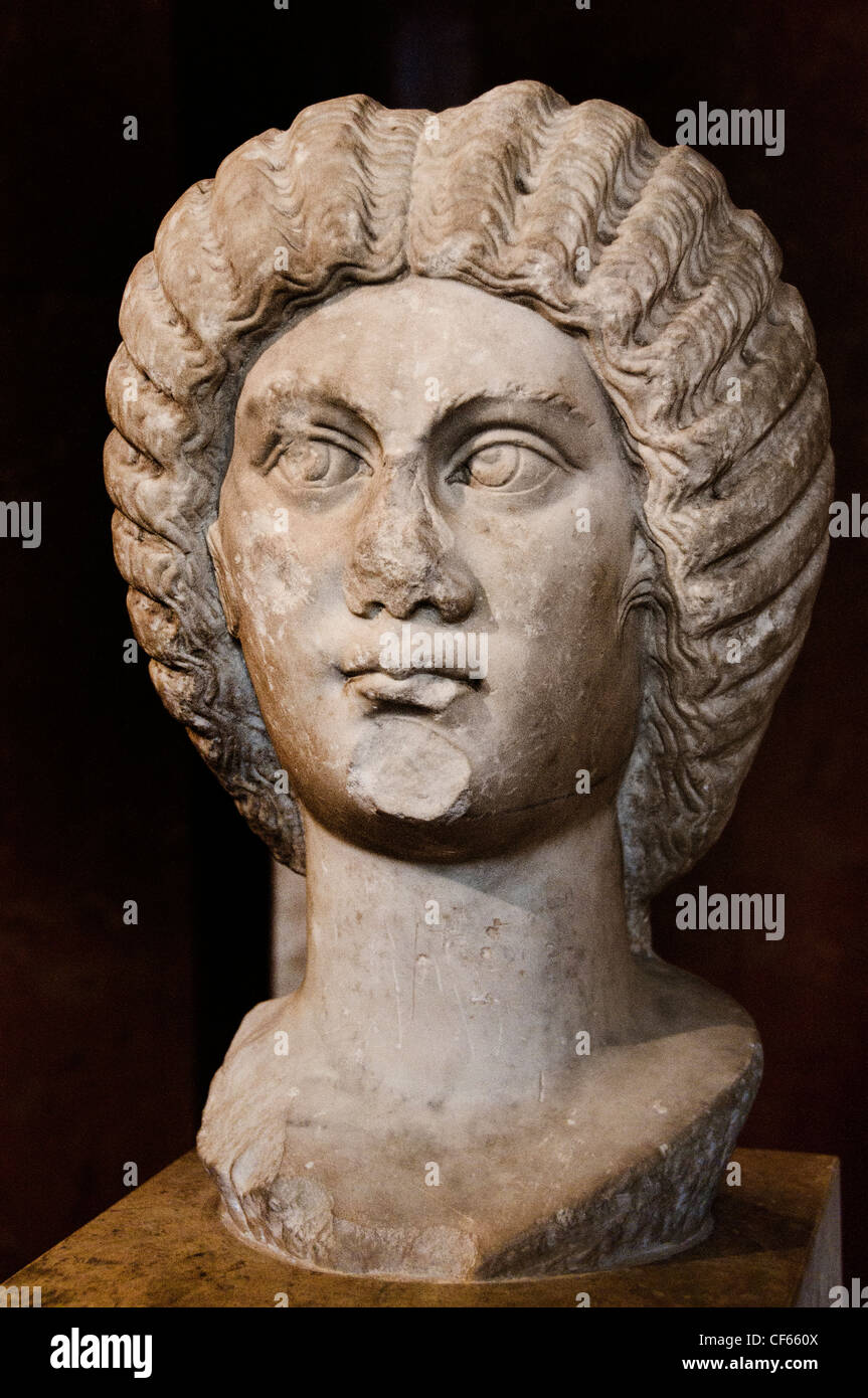 empress Julia Domna wife of Emperor Septimius Severus 193 - 211 AD ...