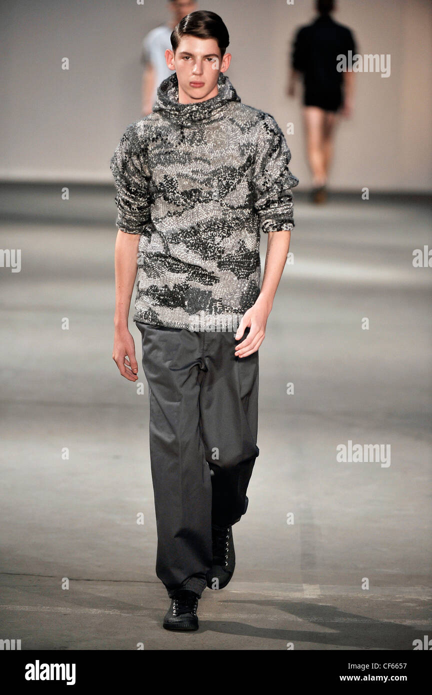 Hans Madsen London Fashion week Ready to Wear Spring Summer Male model ...