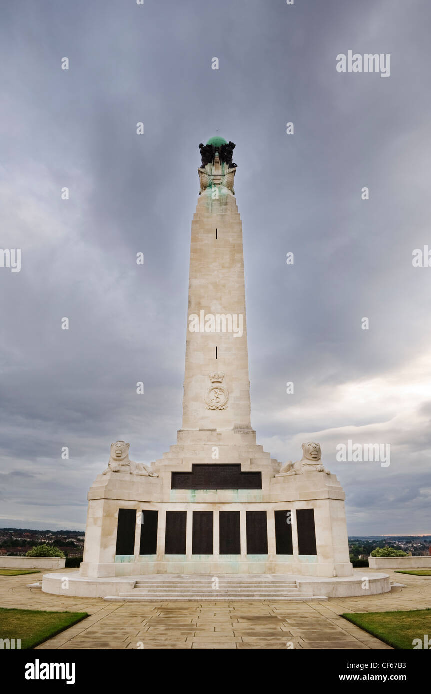 Chatham Naval Memorial, created after the first world war to ...