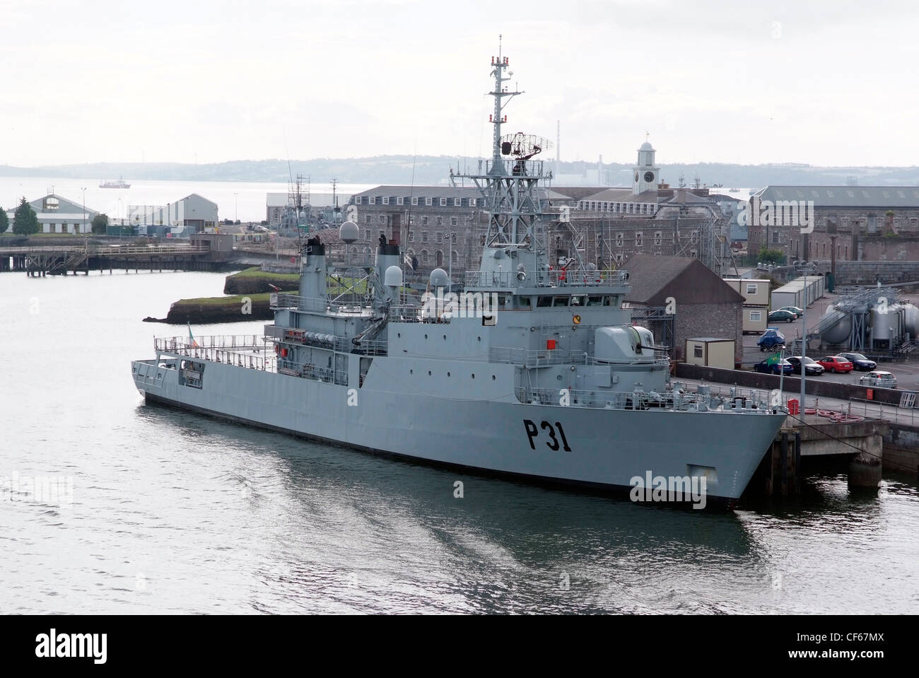 Le Eithne P31 an offshore helicopter patrol vessel. The largest ship in ...