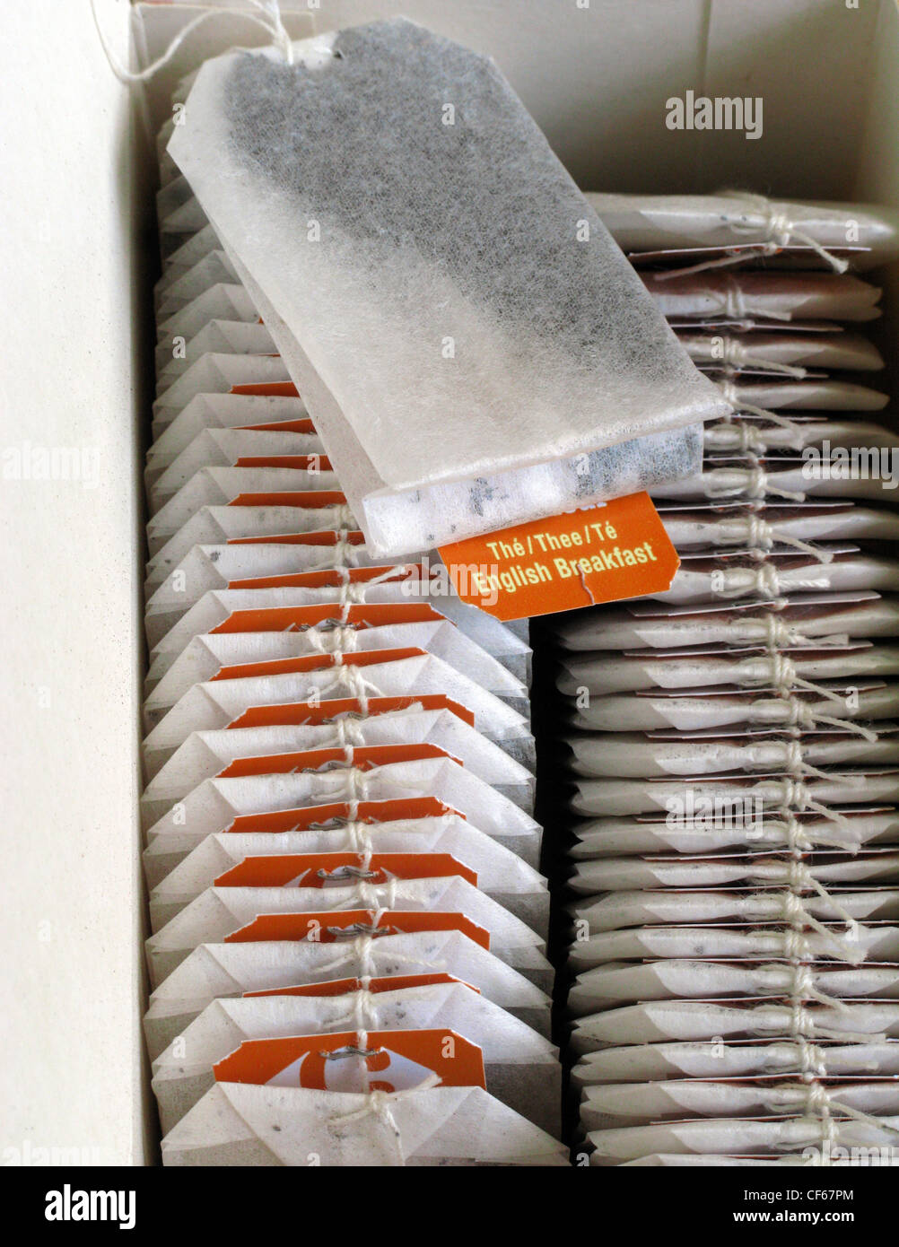 Tea bag packets hi-res stock photography and images - Alamy