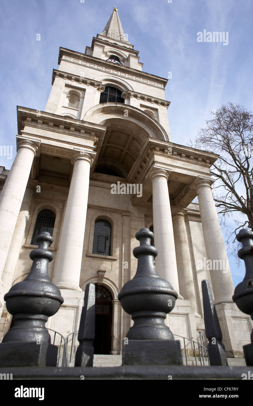 Nicholas Hawksmoor's Christ Church Spitalfields. Through efforts of the ...