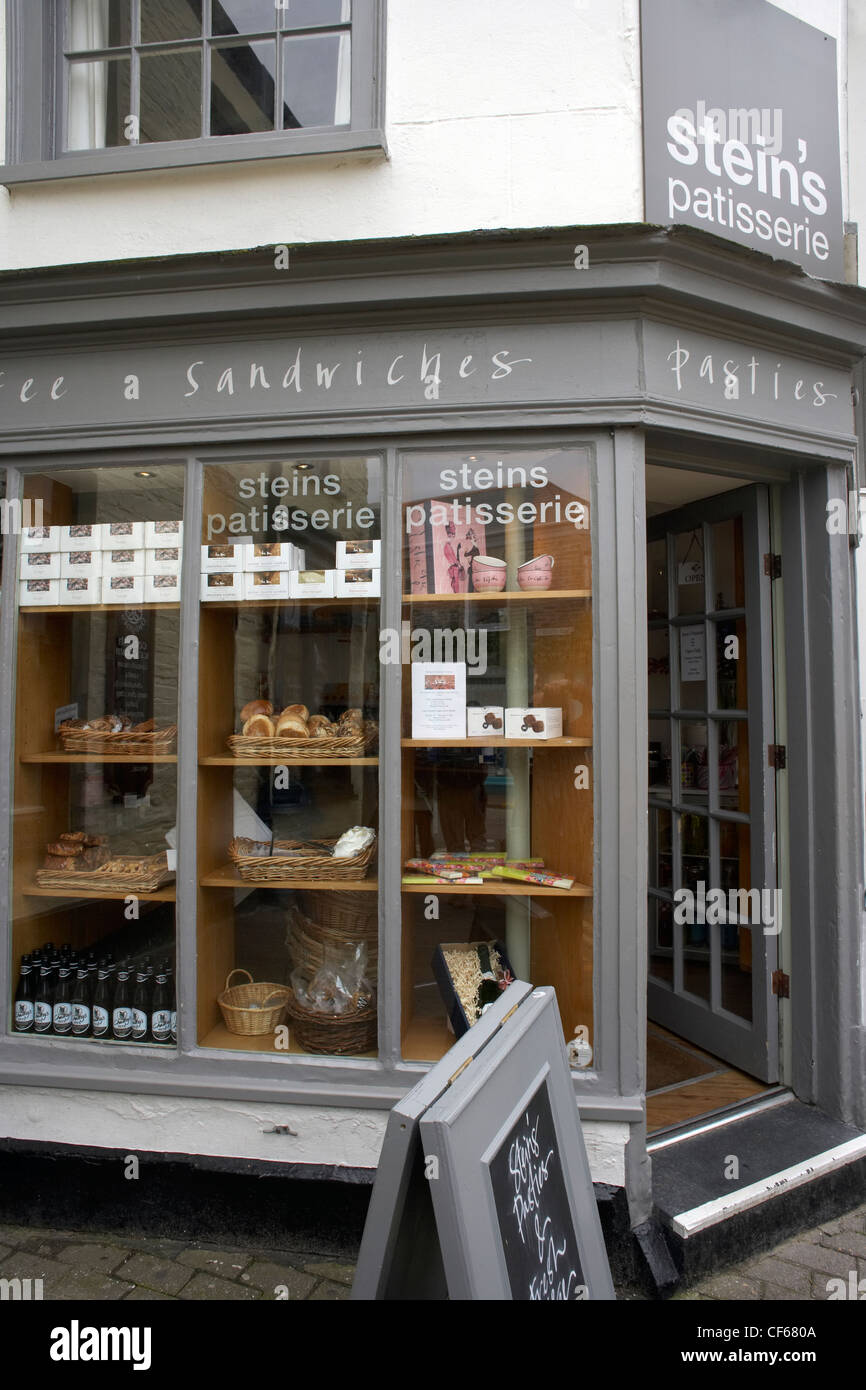 Exterior of Rick Stein's Patisserie in Padstow. Stein opened his first ...