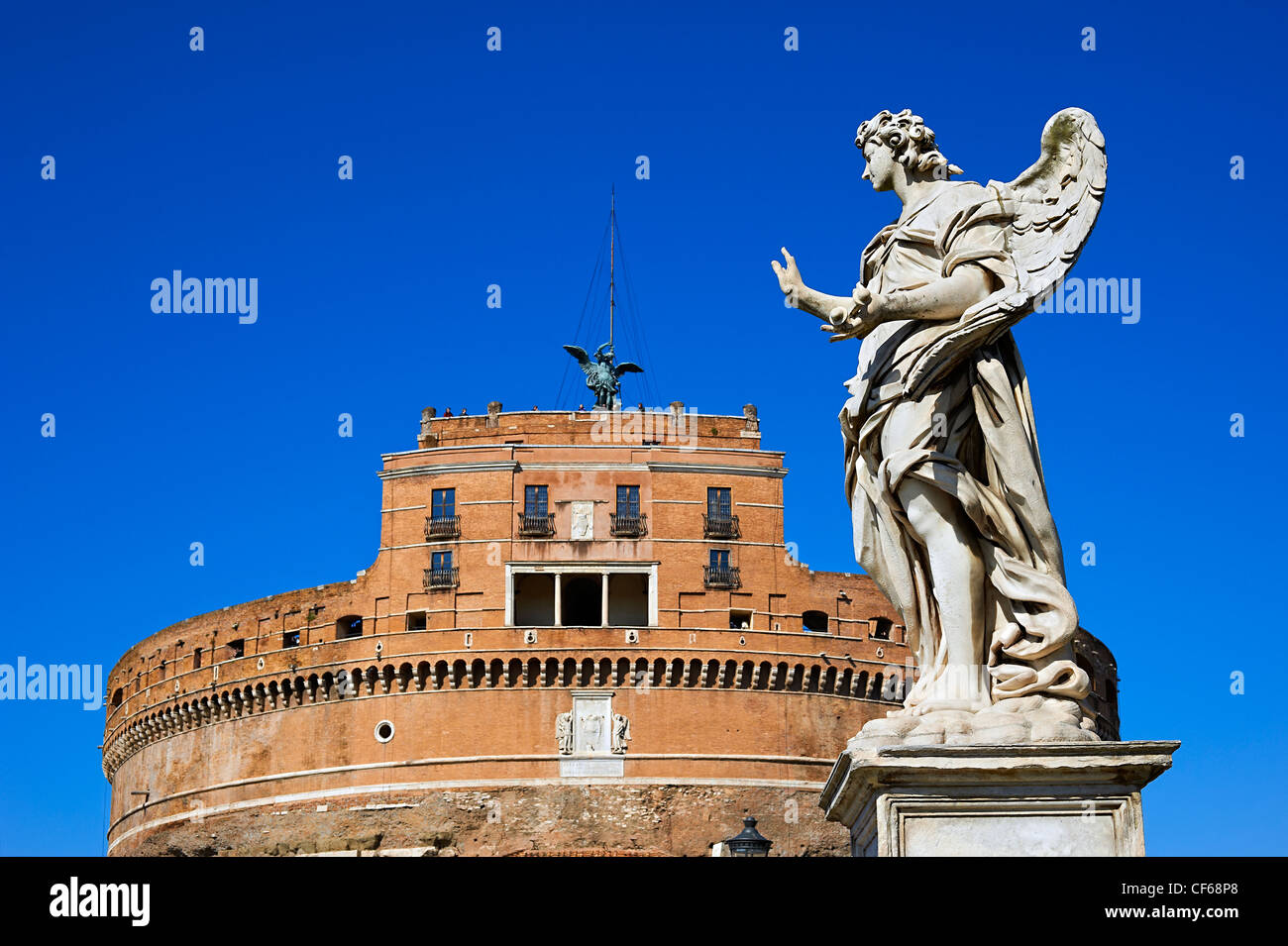 San Angelo castle, Rome, Italy Stock Photo - Alamy