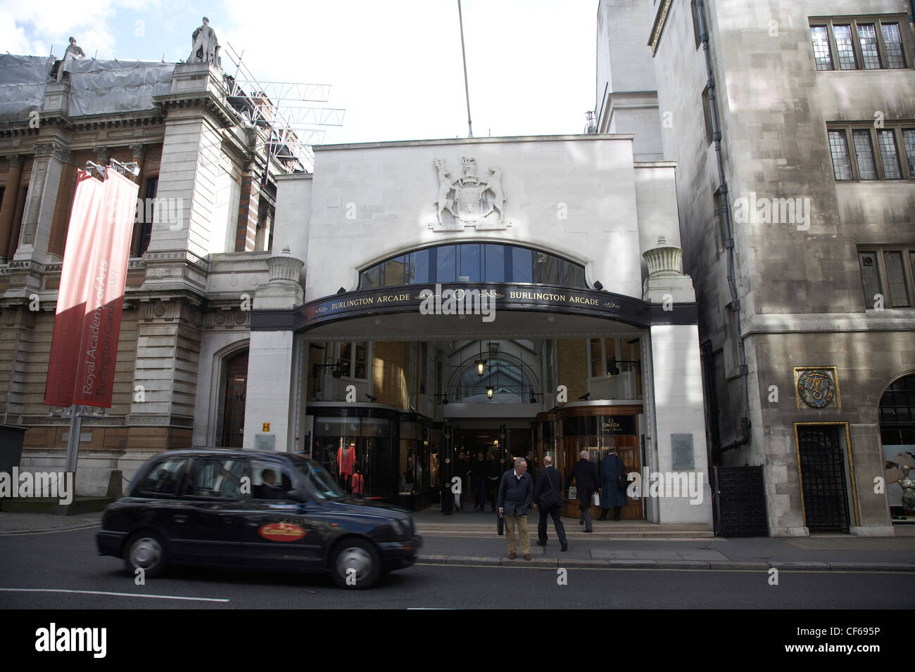 Burlington arcade view hi-res stock photography and images - Alamy