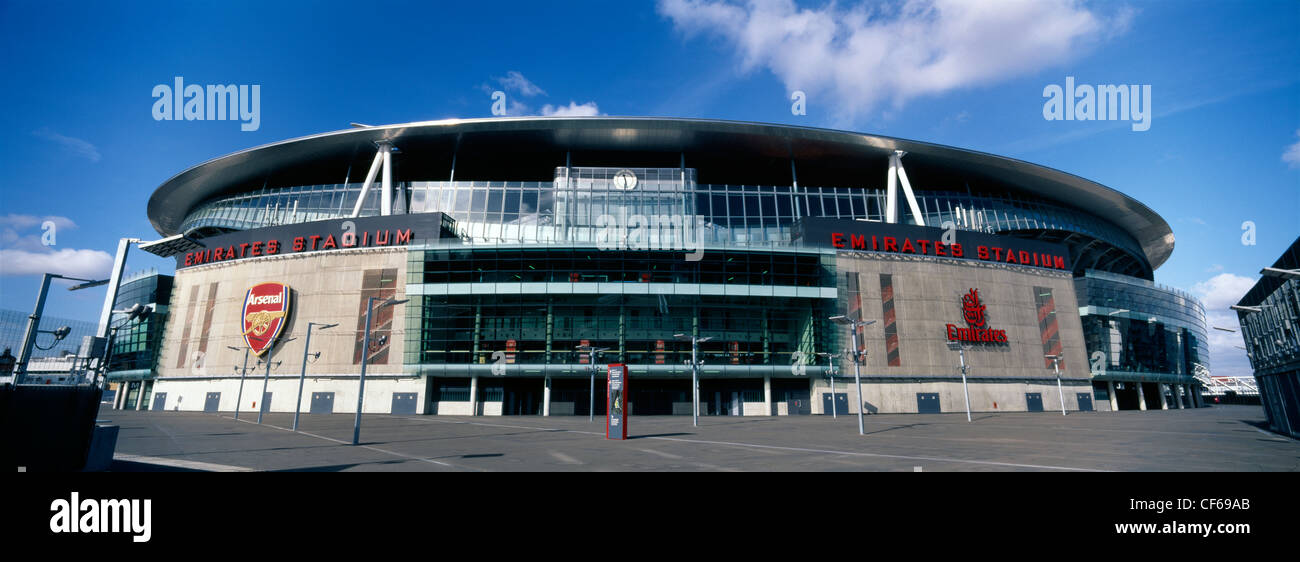 Outside Emirates Stadium