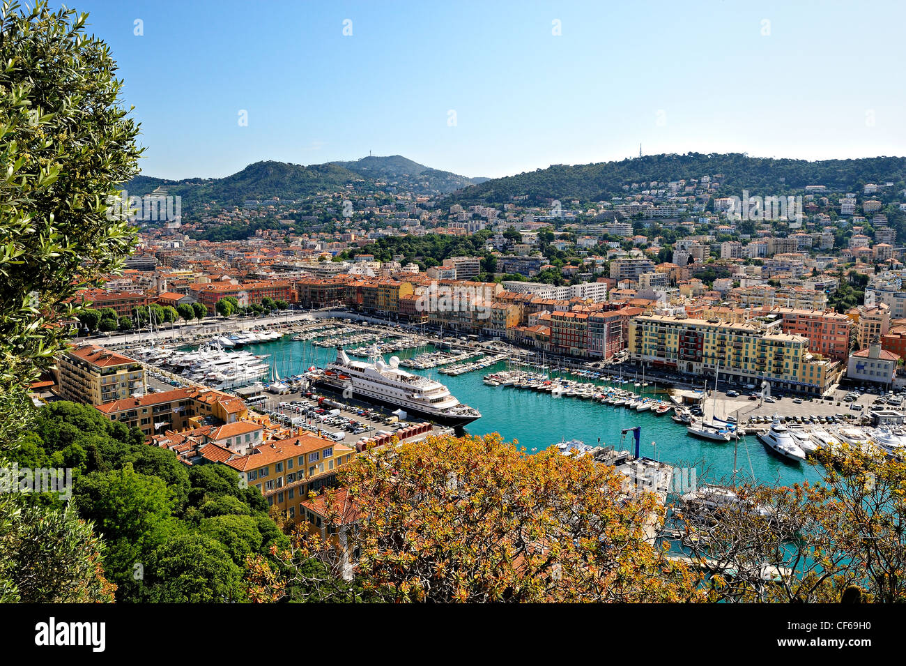 The harbour, Nice, Cote d'azur, France Stock Photo - Alamy