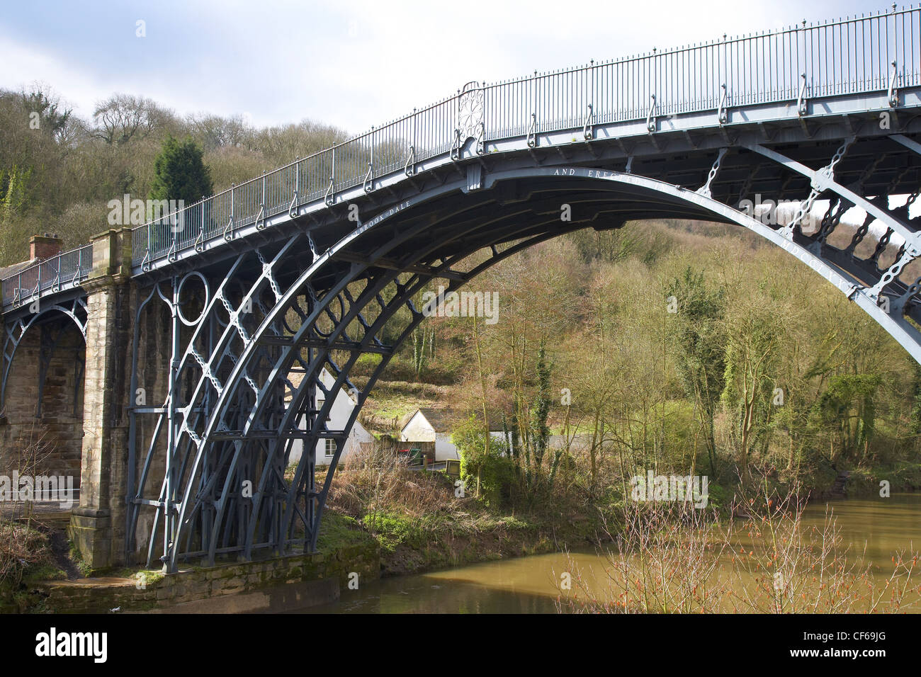 Bridge ironbridge shropshire hi-res stock photography and images - Alamy