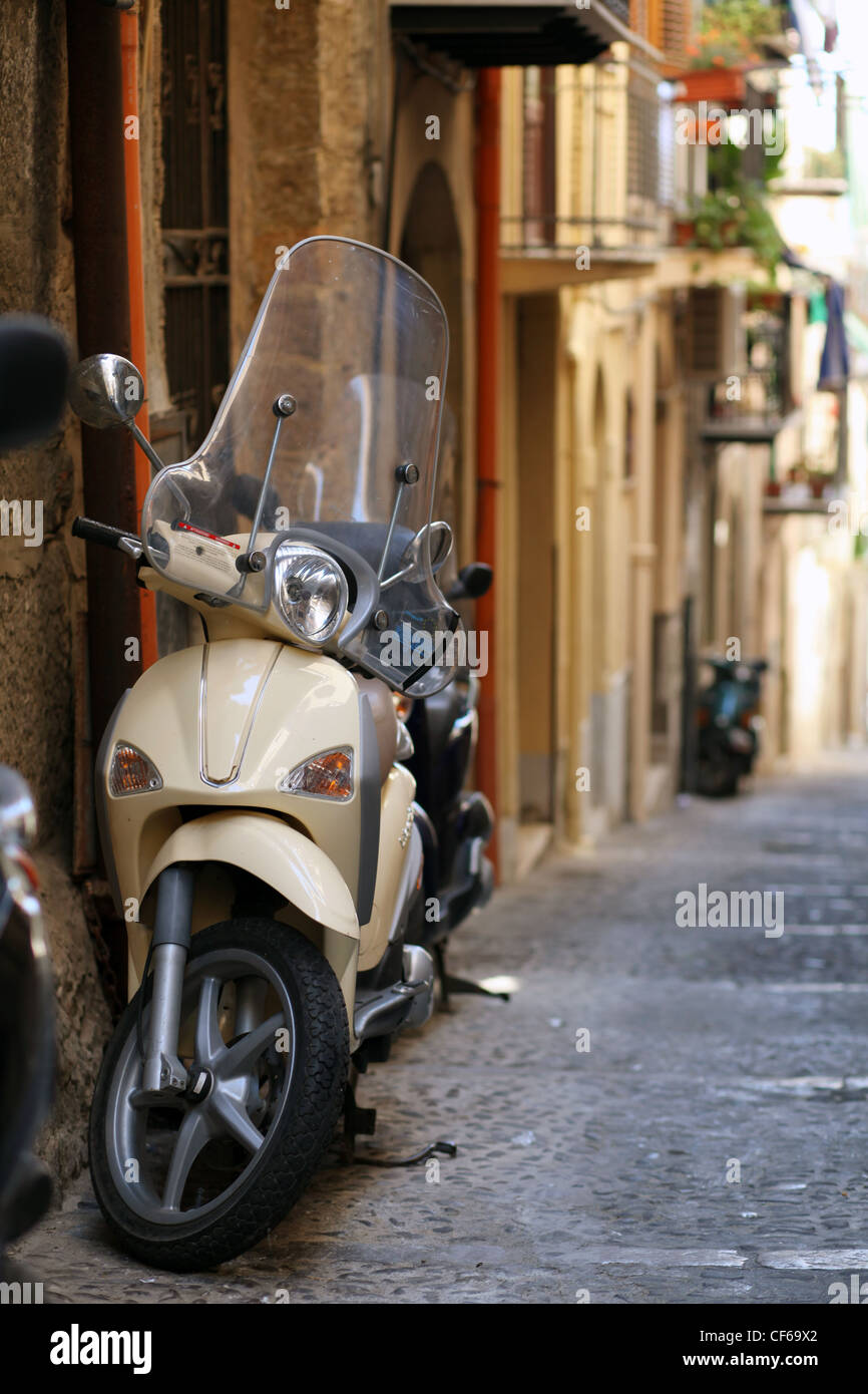 Classic italian motorbike hi-res stock photography and images - Alamy